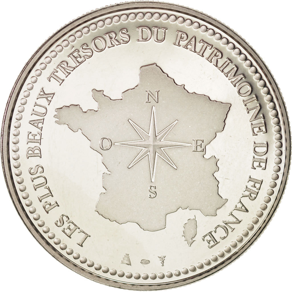 #400154 Les plus beaux trésors du patrimoine de France, Médaille : FDC ... #400154 Les plus beaux trésors du patrimoine de France, Médaille : FDC ...