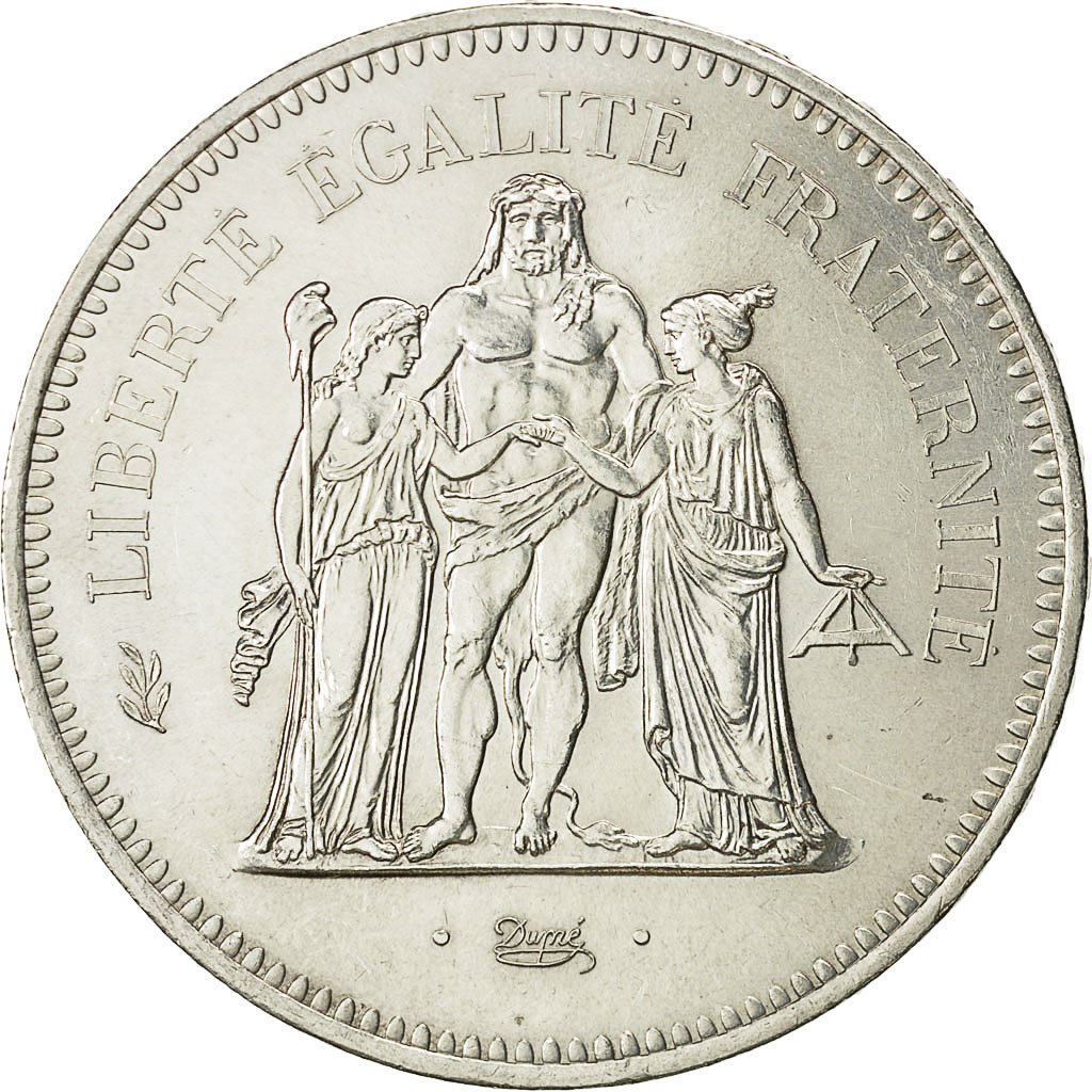#491333 Monnaie, France, Hercule, 50 Francs, 1977, Paris, SUP+, Argent ... #491333 Monnaie, France, Hercule, 50 Francs, 1977, Paris, SUP+, Argent ...