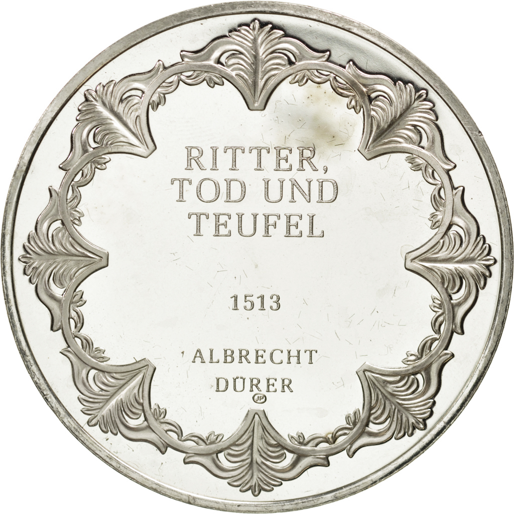 #68469 Peintures, Ritter Tod Und Teufel, Albrecht Dürer, Médaille ... #68469 Peintures, Ritter Tod Und Teufel, Albrecht Dürer, Médaille ...