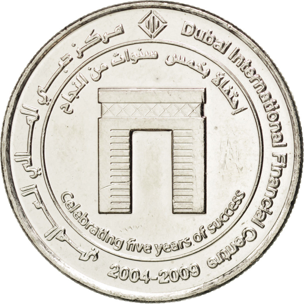 #90346 Emirats Arabes Unis, 1 Dirham 2009, KM 100 : SPL, 1 Dirham, De 5 ... #90346 Emirats Arabes Unis, 1 Dirham 2009, KM 100 : SPL, 1 Dirham, De 5 ...