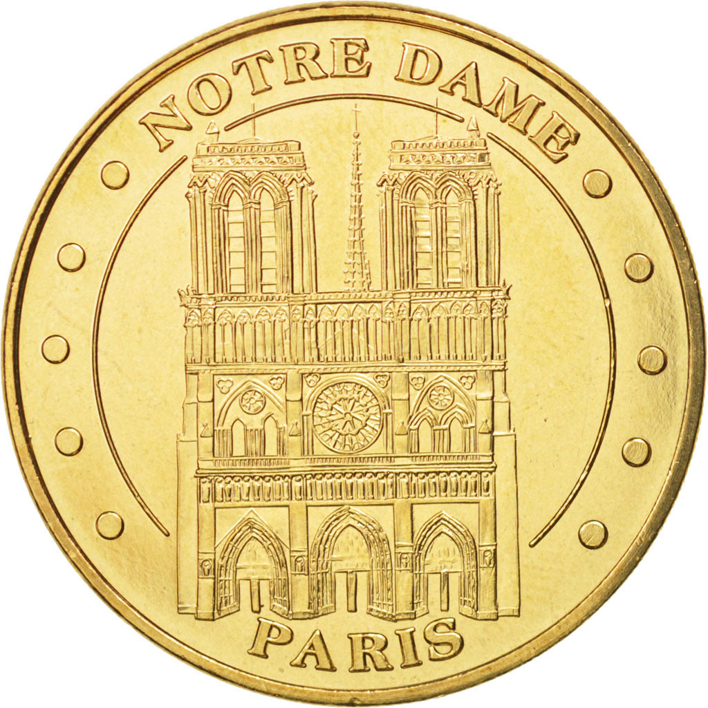 #94812 France, Tourist Token, 75/ Paris - Notre-Dame, 2013, Monnaie de ... #94812 France, Tourist Token, 75/ Paris - Notre-Dame, 2013, Monnaie de ...